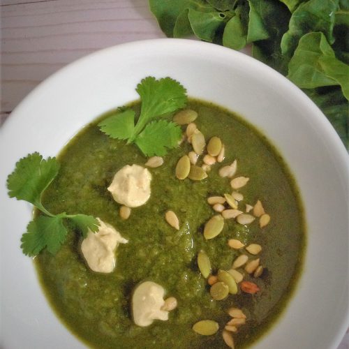 Anna Thomas Classic Green Soup - Oil-Free Version : Plants-Rule