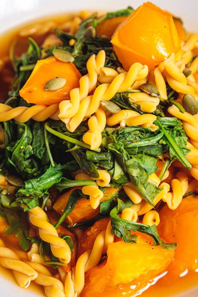 Simple and Light Vegan Gemelli Pasta with Blistered Tomatoes : Plants-Rule